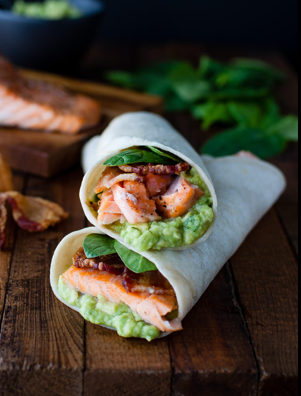 Ocean Breeze Seafood Wrap | Lean Feast Meal Prep